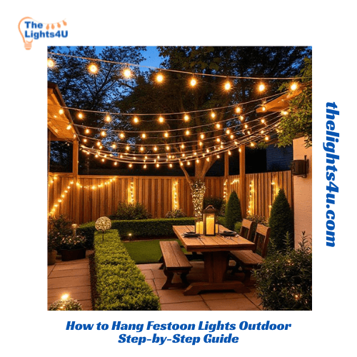 How to Hang Festoon Lights Outdoor Step-by-Step Guide