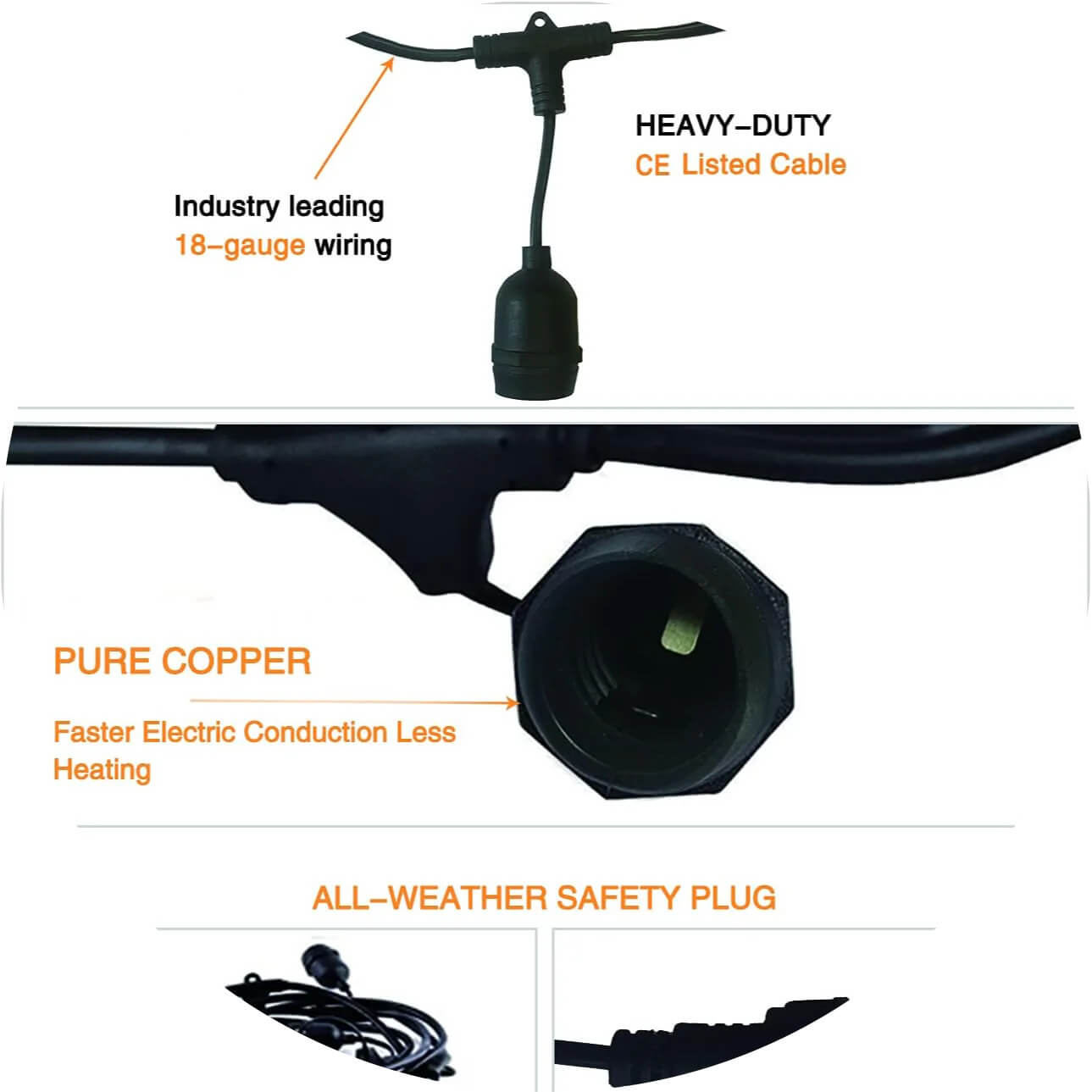 Heavy Duty Outdoor Festoon Lights – thelights4u