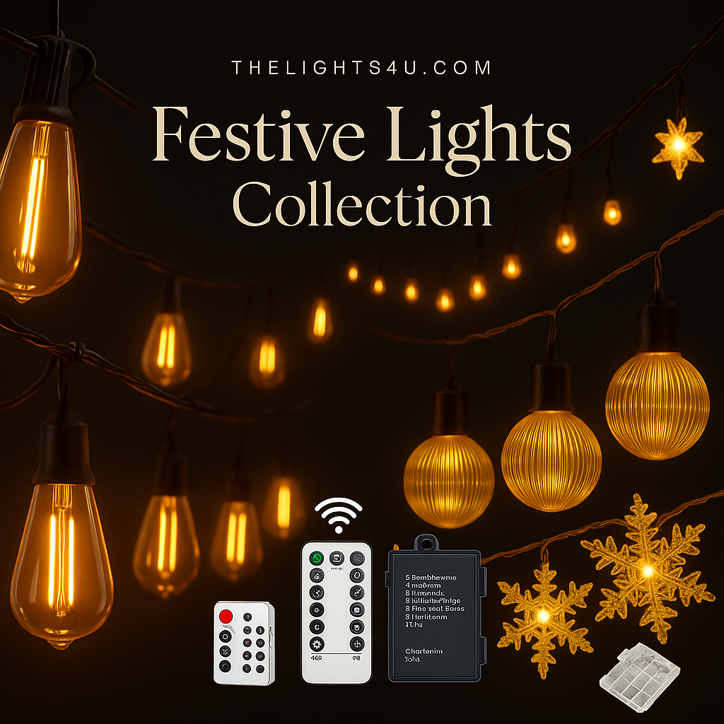 Shop Festive Lighting for Homes UK at TheLights4U